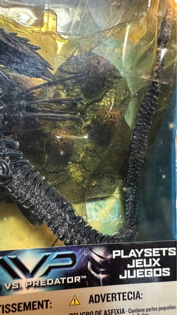 AVP ALIEN VS PREDATOR QUEEN Figure 皇后 異形 異獸戰 血獸 8”高 McFarland Toys 1盒 ...