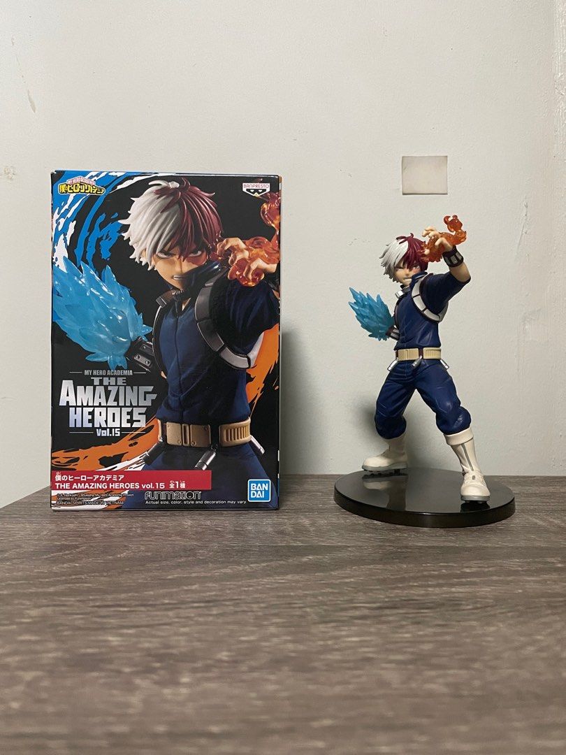BANPRESTO My Hero Academia Amazing Heroes Vol. 15 Shoto Todoroki, Hobbies & Toys, Memorabilia ...