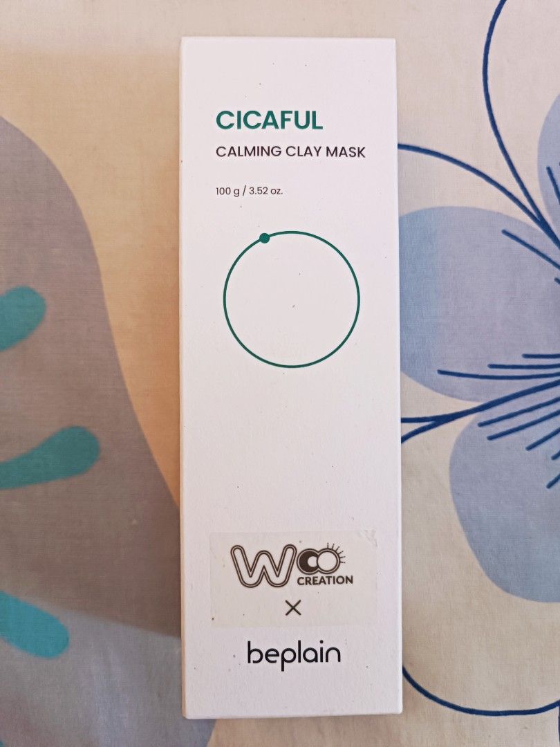 Beplain Cicaful Calming clay mask 100g, Beauty & Personal Care, Face ...