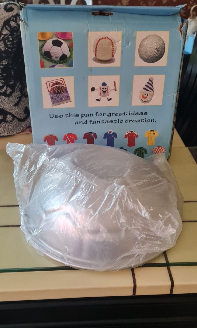 Soccer Ball Pan Cake Mould, Announcements on Carousell