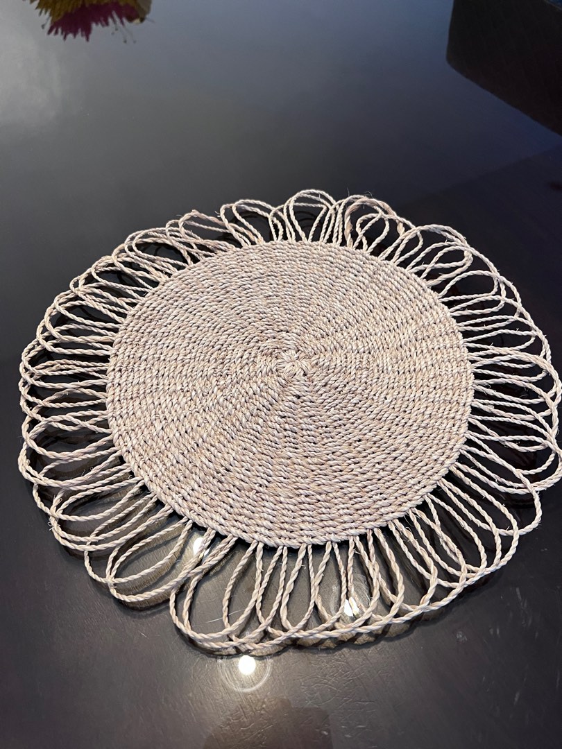BIG STYLISH ABACA PLACEMAT, Furniture & Home Living, Kitchenware ...
