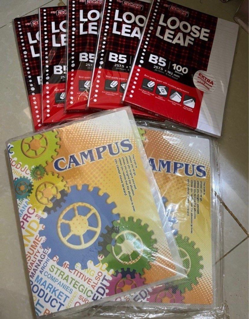 Buku Binder, Buku & Alat Tulis, Buku di Carousell