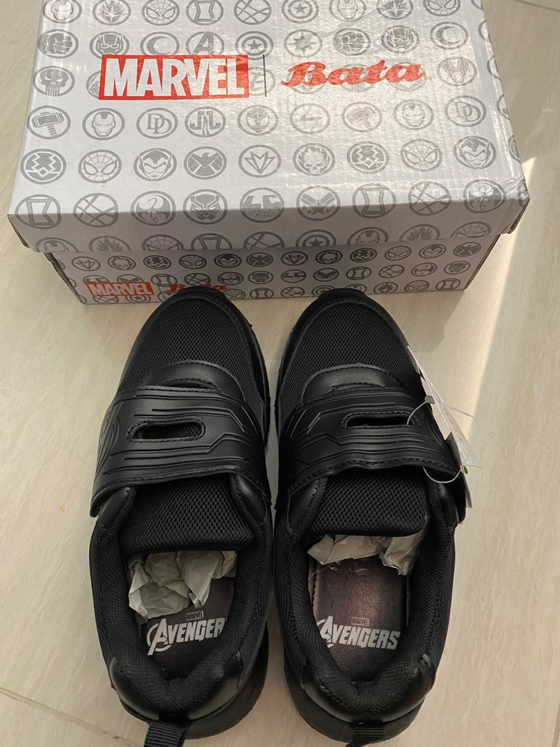 Black school shoes (marvel), Babies & Kids, Babies & Kids Fashion on ...