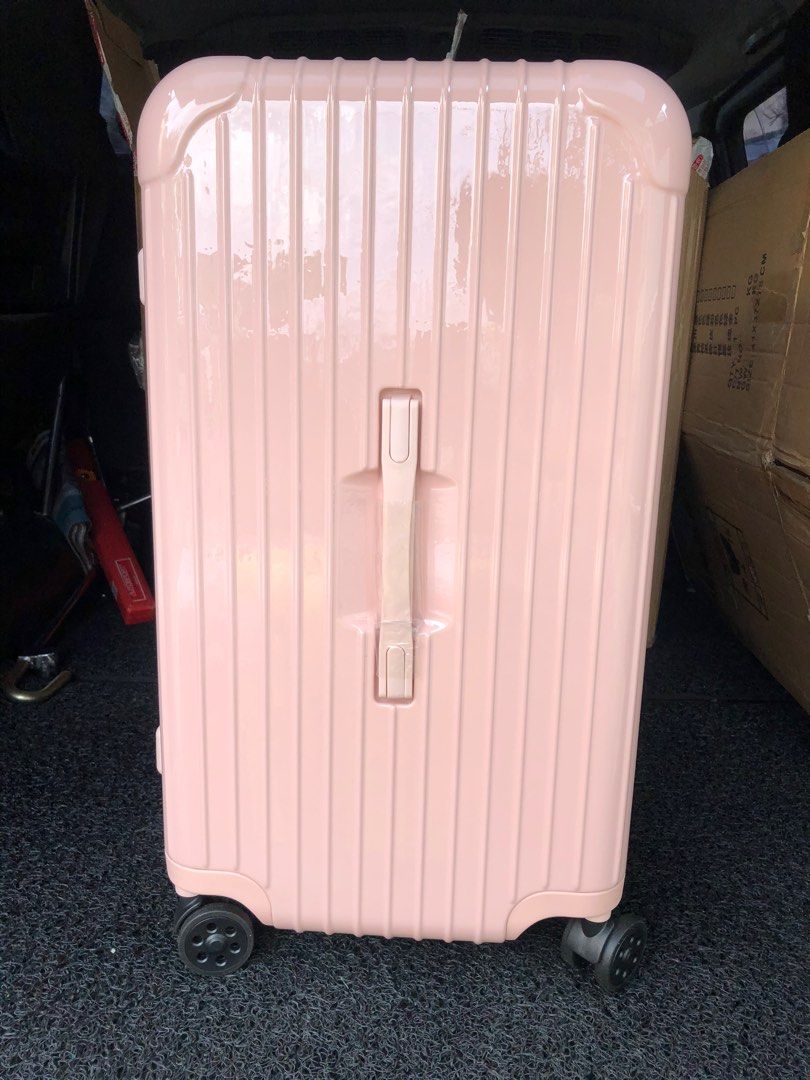 Blush Pink Trunk Luggage, Hobbies & Toys, Travel, Luggage on Carousell
