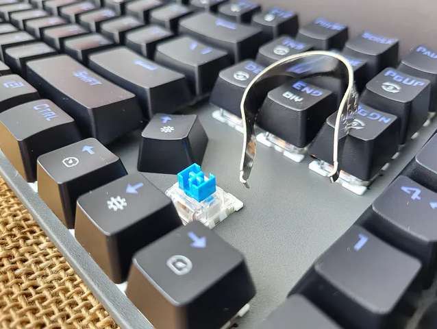 Bnew Galax aka kfa2 stealth mechanical keyboard blue switch store ...