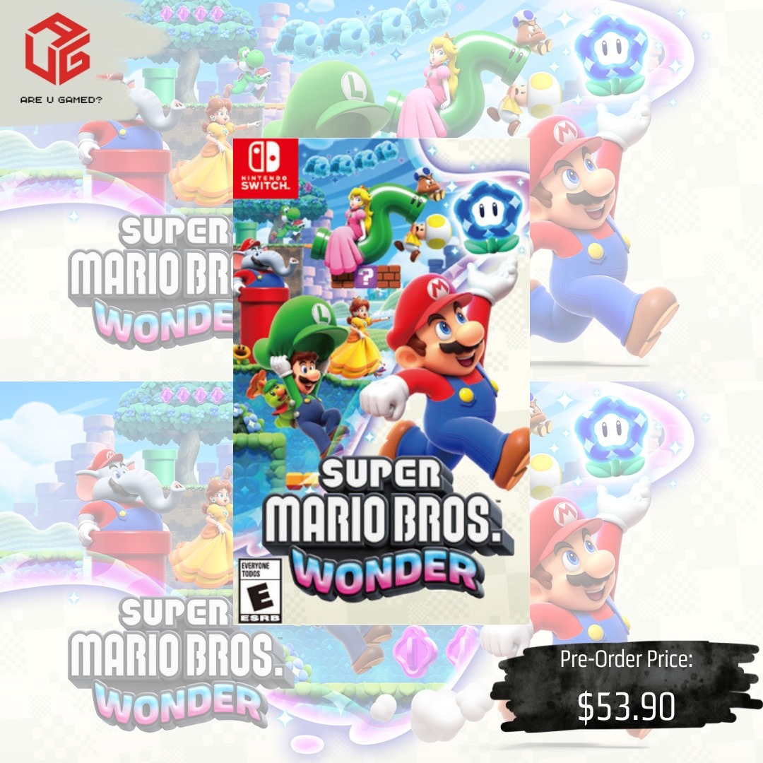 *Pre-order* Super Mario Bros Wonder - Nintendo Switch, Video Gaming ...