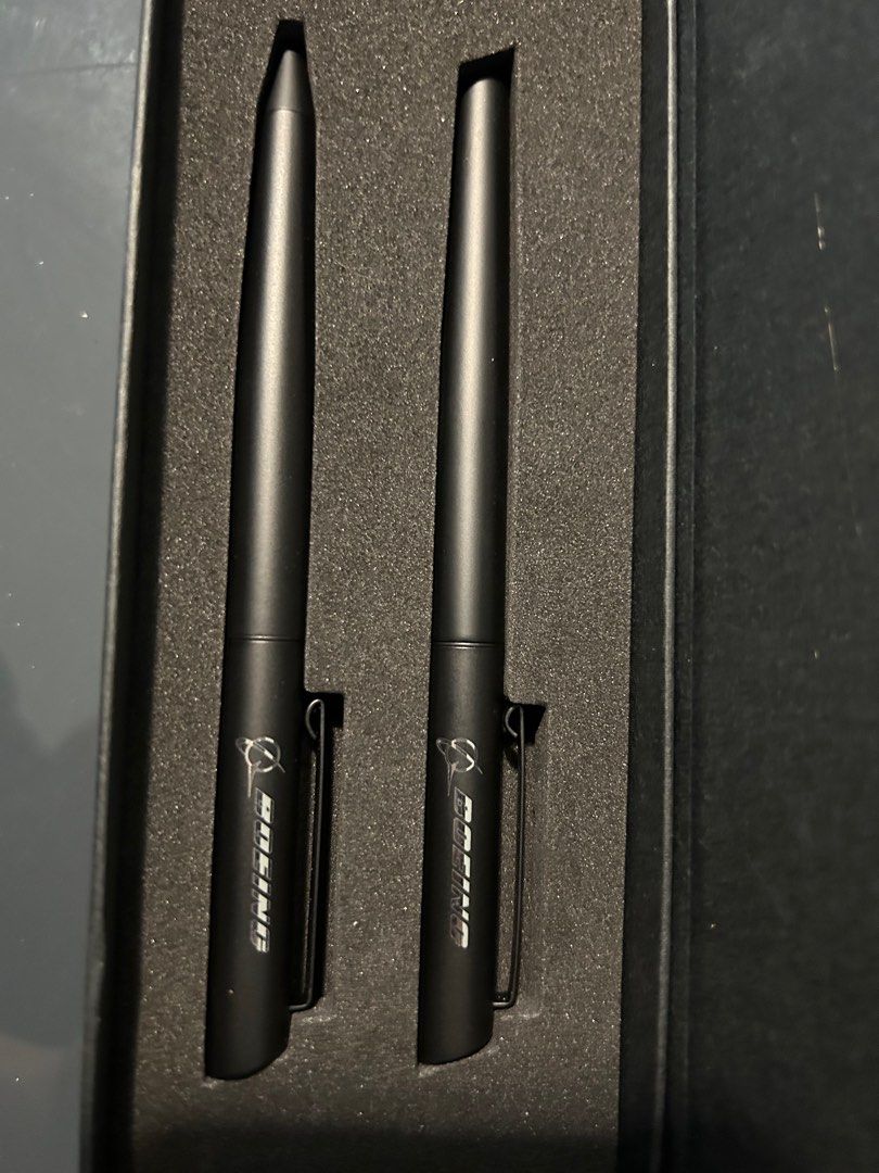 Boeing Pen Set, Hobbies & Toys, Collectibles & Memorabilia, Vintage ...