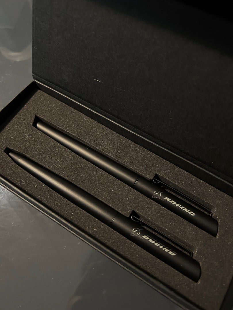 Boeing Pen Set, Hobbies & Toys, Collectibles & Memorabilia, Vintage ...