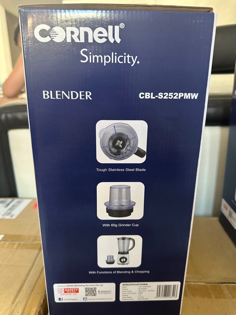 Brand new Cornell 1.5L blender, TV & Home Appliances, Kitchen ...