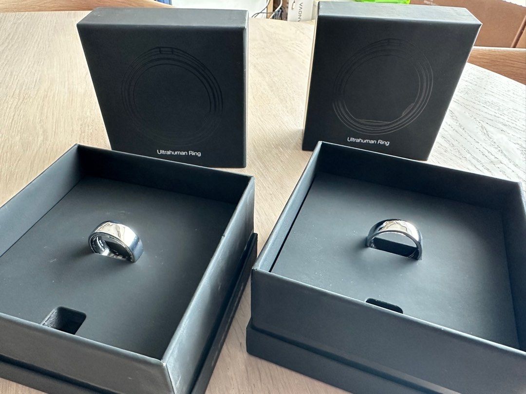 Brand New Ultrahuman Rings (S8 and S9), 手提電話, 智能穿戴裝置及智能手錶 - Carousell