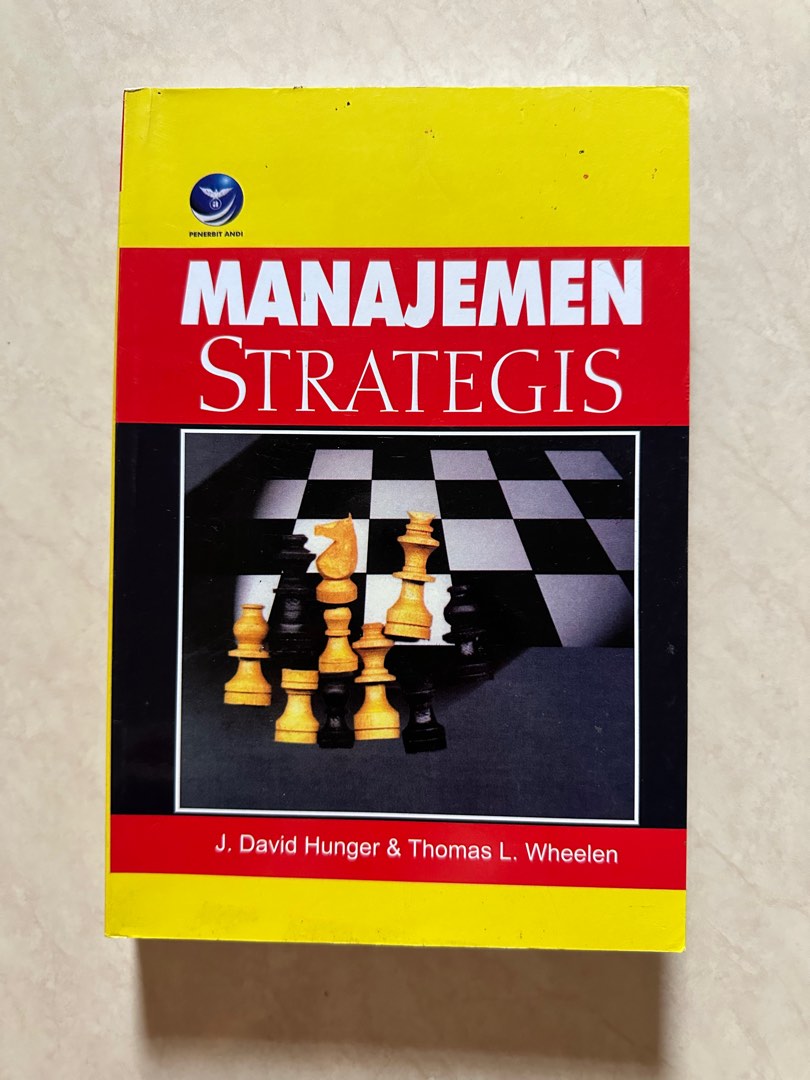 Buku Manajemen Strategis j.david Hunger & Thomas L Wheelen | Buku ...