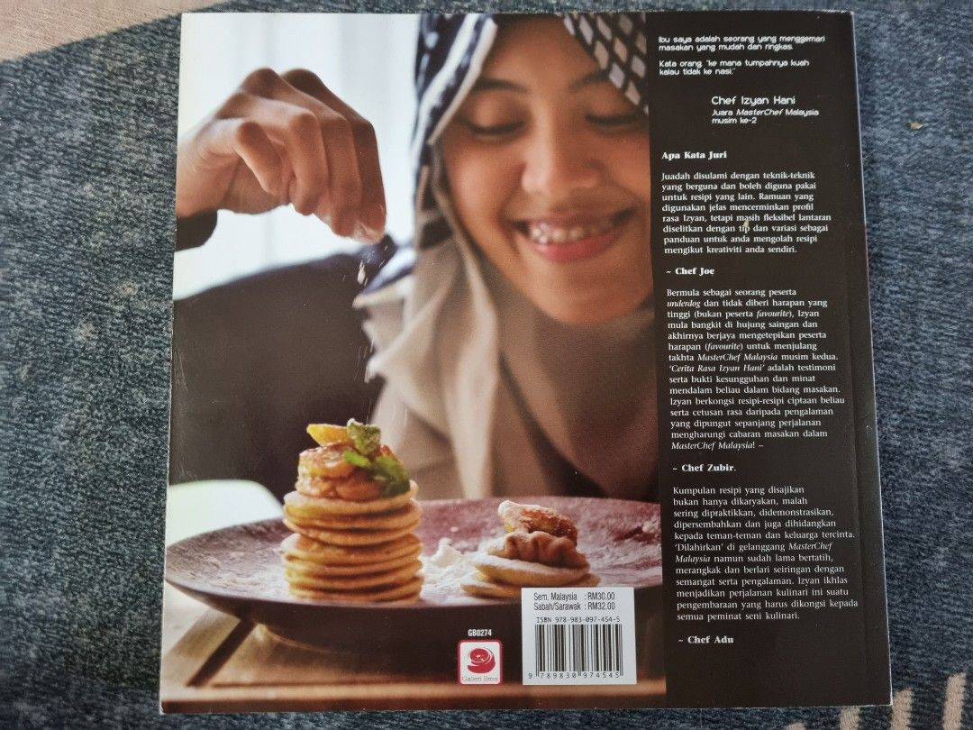 Buku Resepi : Cerita Rasa Izyan Hani - Juara Masterchef Malaysia Musim ...