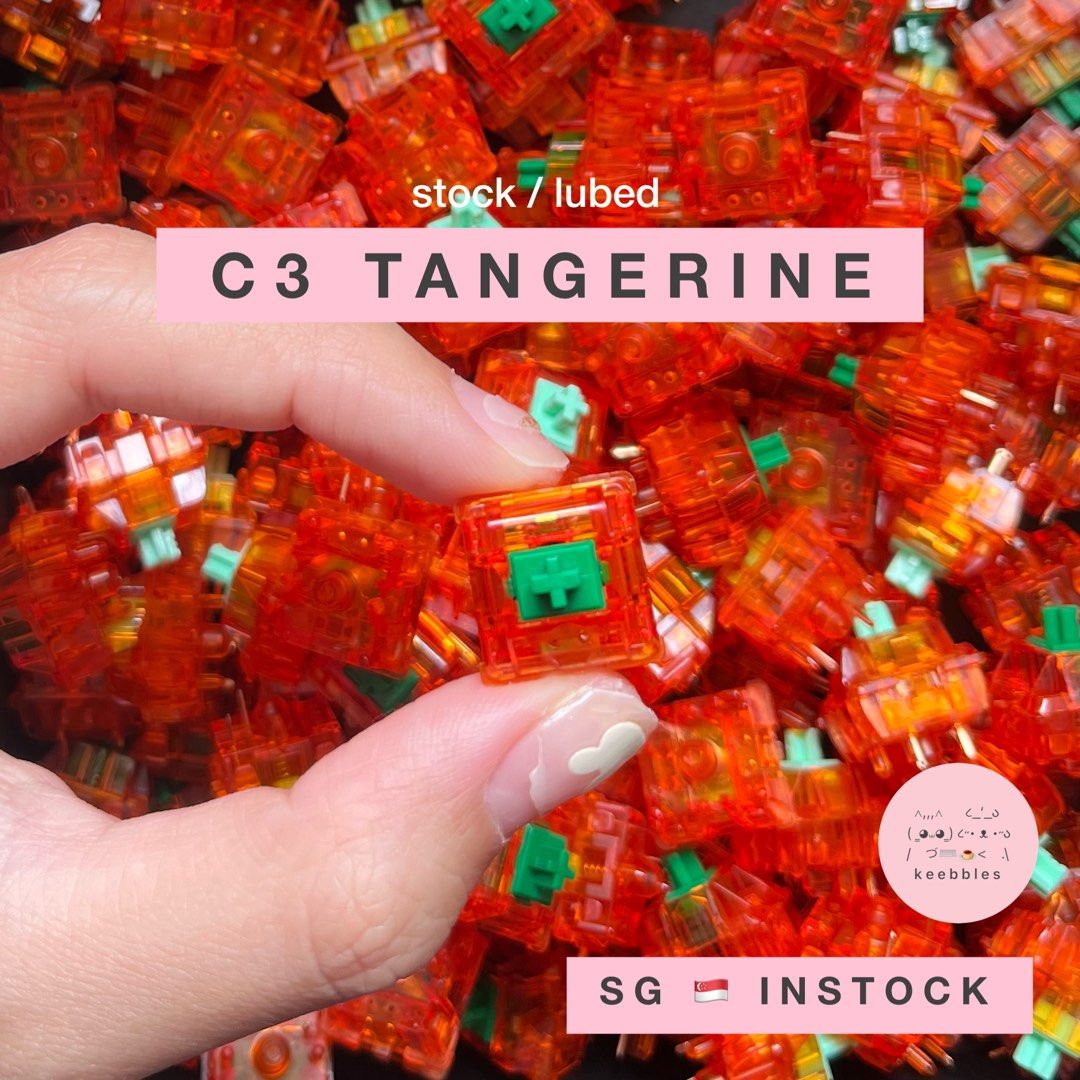 c3 tangerine switches, Computers & Tech, Parts & Accessories, Computer ...