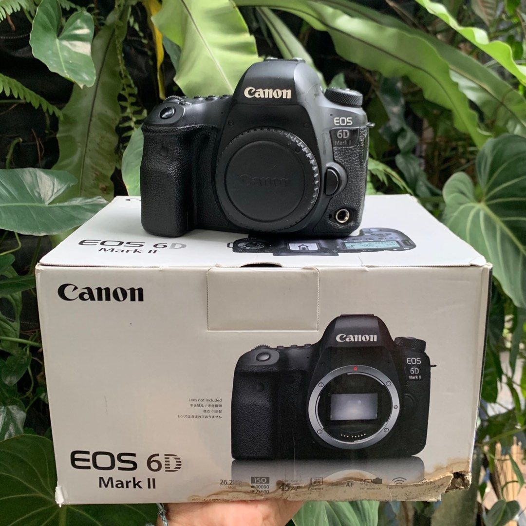 Canon 6d mark II Fullset box, Fotografi di Carousell