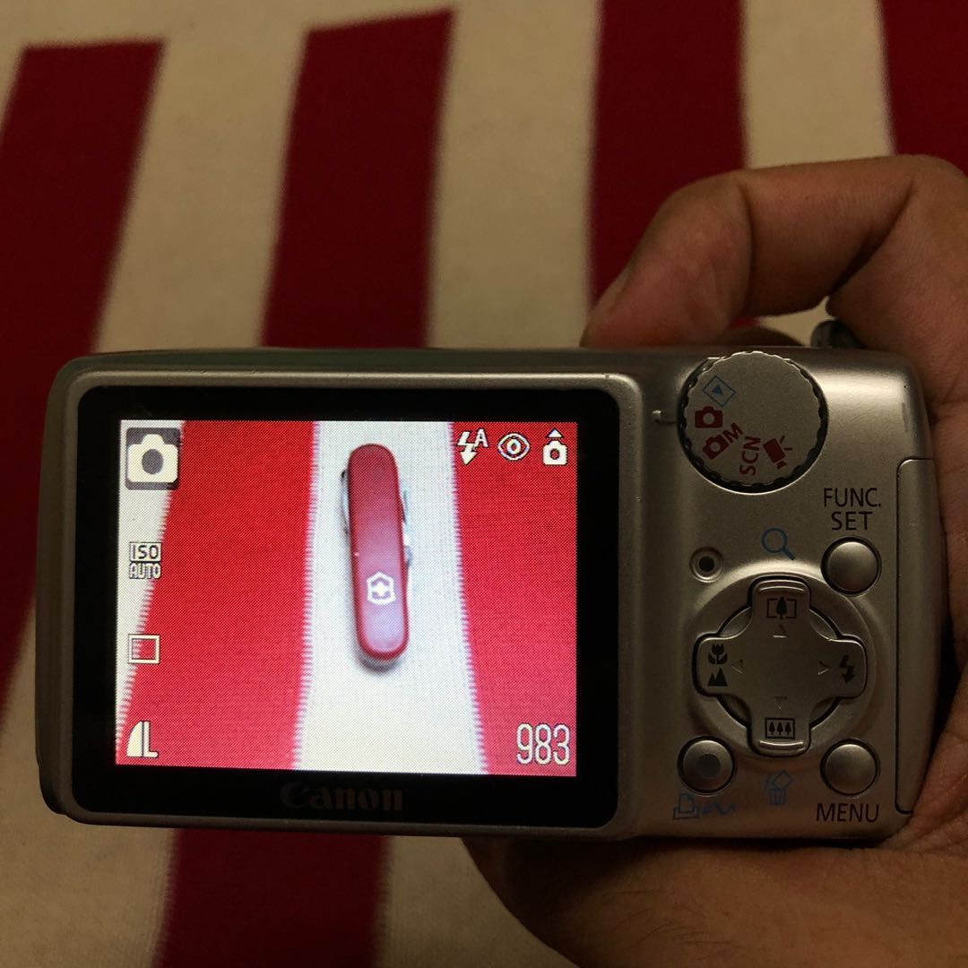 Canon PowerShot A470 Camera Digital CCD, Photography, Cameras on Carousell
