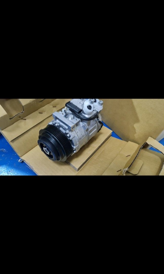 Car Aircon Cooling Coil & Compressor, Car Accessories, Car Workshops ...