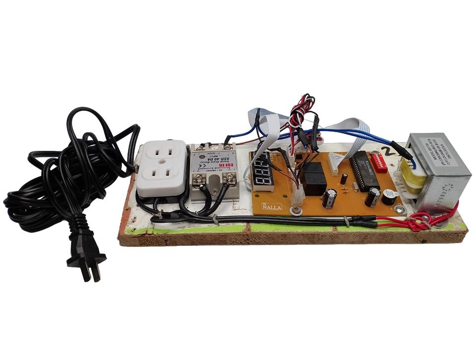 CARWASH VENDO TIMER + 40A SSR RELAY KIT with PLYBOARD 1/2inc (LxWxH ...