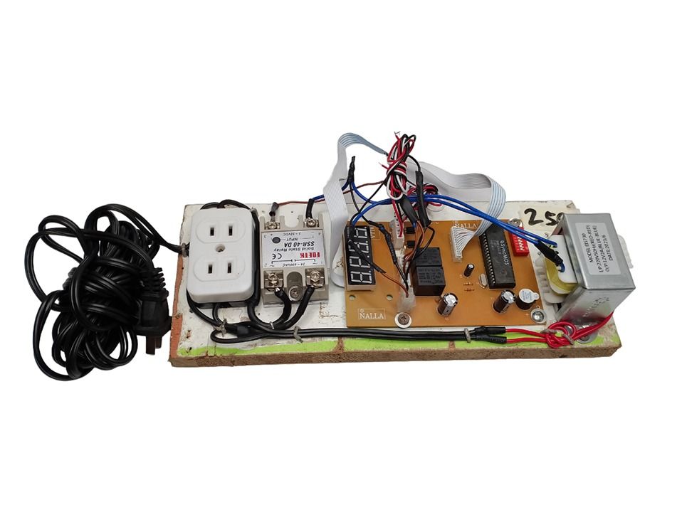 CARWASH VENDO TIMER + 40A SSR RELAY KIT with PLYBOARD 1/2inc (LxWxH ...