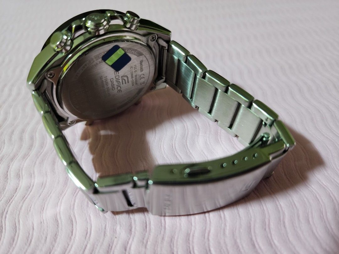 CASIO EDIFICE ECB-900YDB-1AJF MEN SOLAR SAPPHIRE BLUETOOTH WATCH, Men's ...