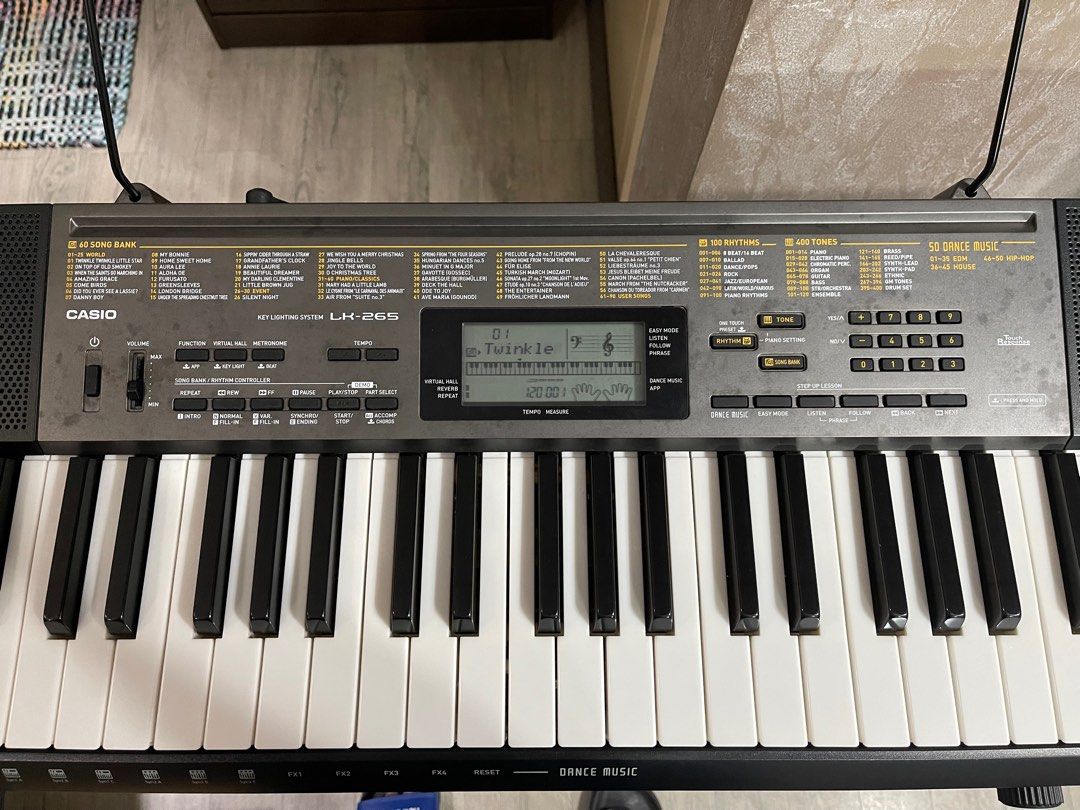 Casio LK-265, Hobbies & Toys, Music & Media, Musical Instruments on Carousell