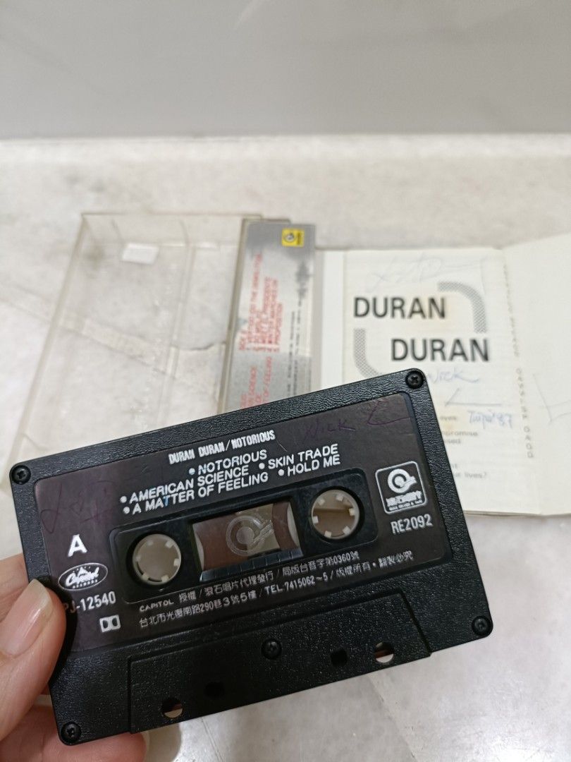 (Cassette) Duran Duran, Hobbies & Toys, Music & Media, CDs & DVDs on Carousell