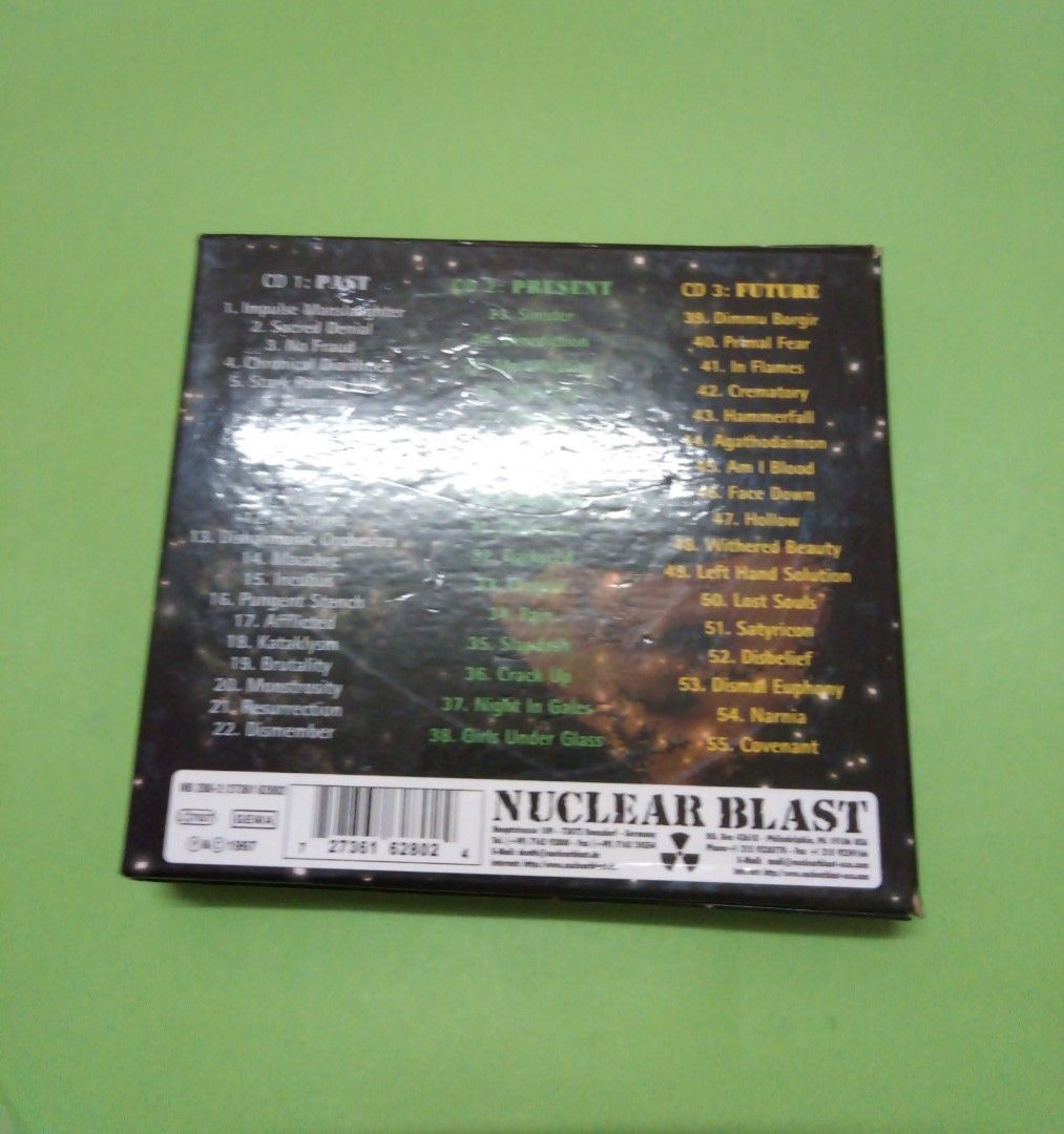 CD VARIOUS : 10 YEARS NUCLEAR BLAST ALBUM (1997) DEATH METAL HEAVY METAL GRINDCORE DOOM, Hobbies ...