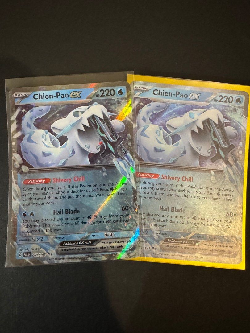 Chien pao ex, Hobbies & Toys, Toys & Games on Carousell