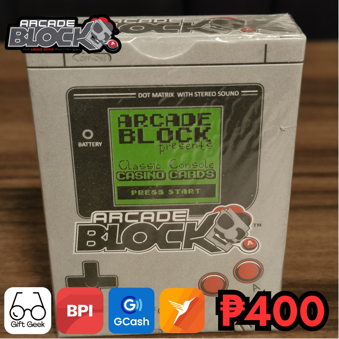 Classic Console Casino Cards Arcade Block Exclusive, Hobbies & Toys ...