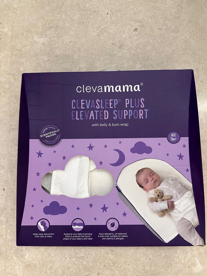 Clevamama Clevasleep Plus Elevated Support, Babies & Kids, Baby Nursery ...