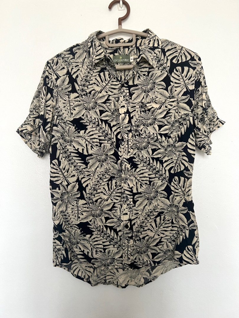Coco Republic Floral Top, Men's Fashion, Tops & Sets, Tshirts & Polo ...