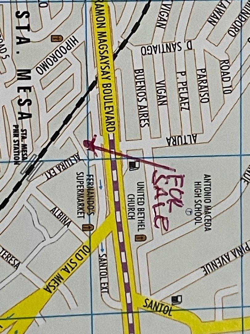 Commercial lot along Ramon Magsaysay Blvd Sta Mesa near beside puregold ...