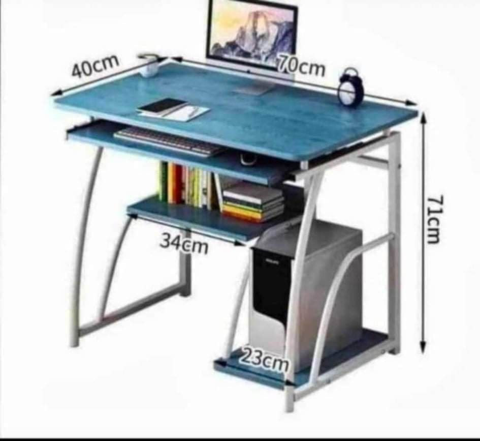 Computer Table with CPU Stand, Furniture & Home Living, Furniture ...