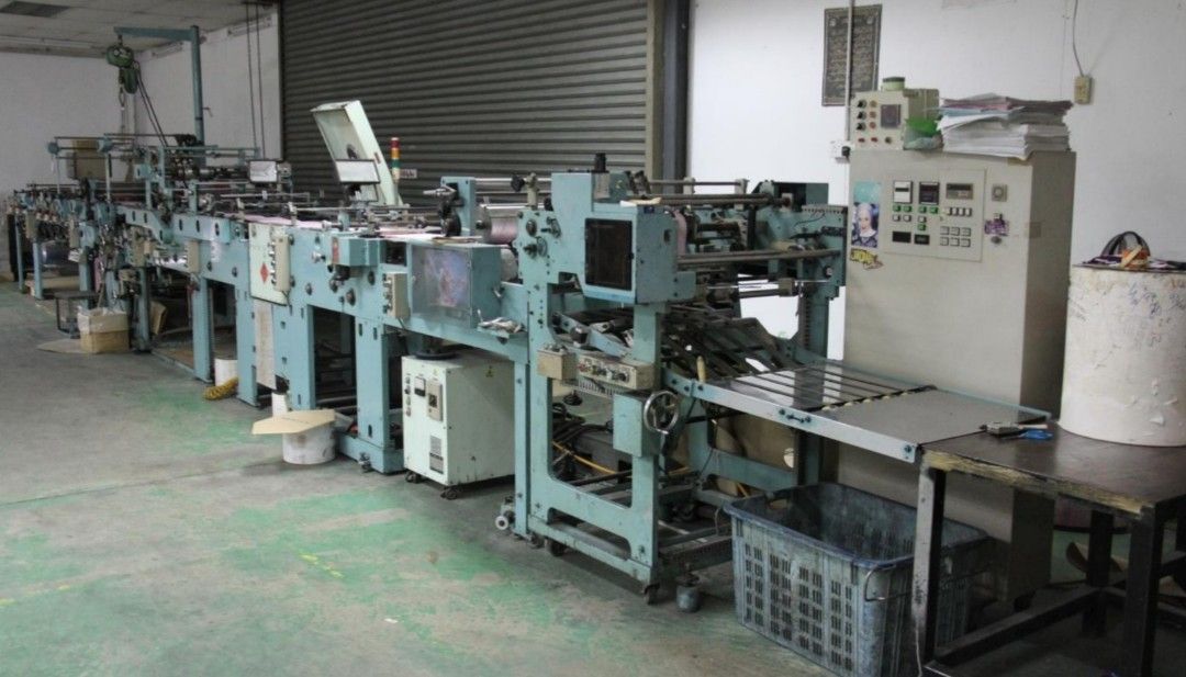 Continous barcode printing machine set, Computers & Tech, Office ...