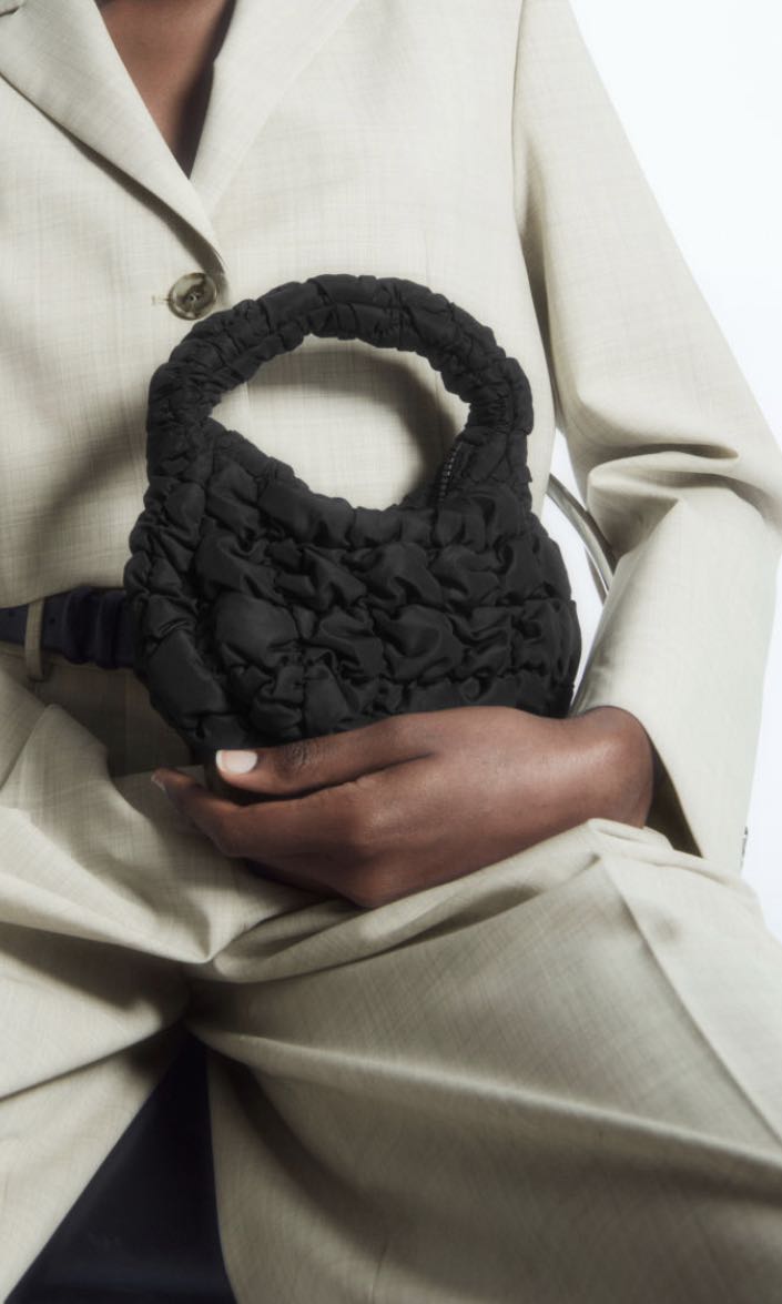 COS Quilted Micro Bag, Women's Fashion, Bags & Wallets, Shoulder Bags ...