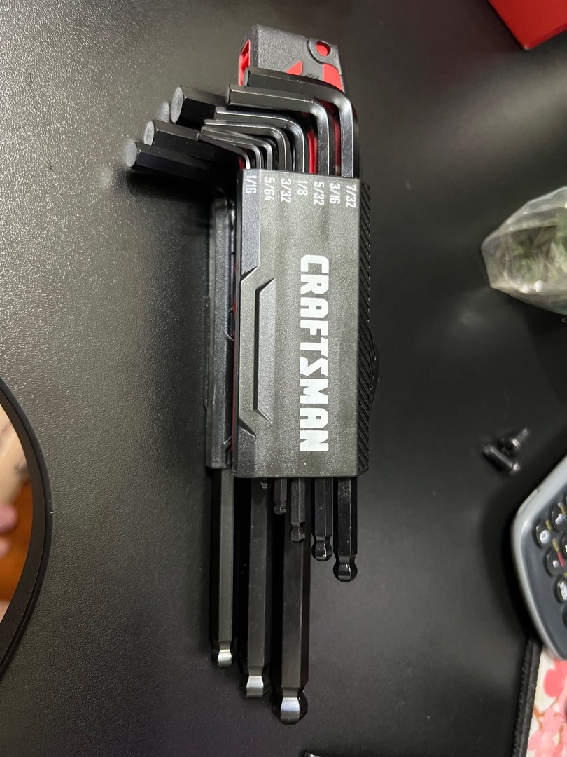 Craftsman Hex Key Set, Furniture & Home Living, Home Improvement ...