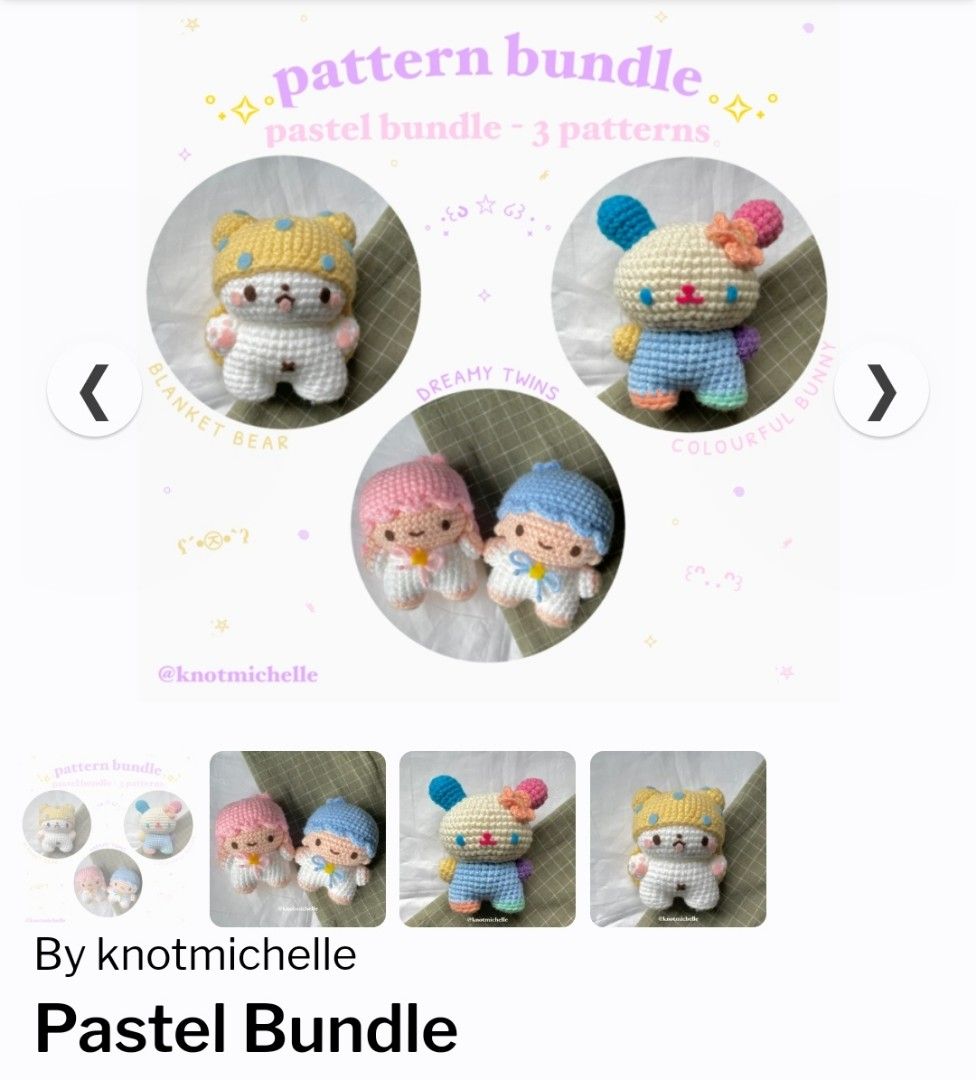 Crochet pattern sharing, Hobbies & Toys, Stationery & Craft, Handmade ...