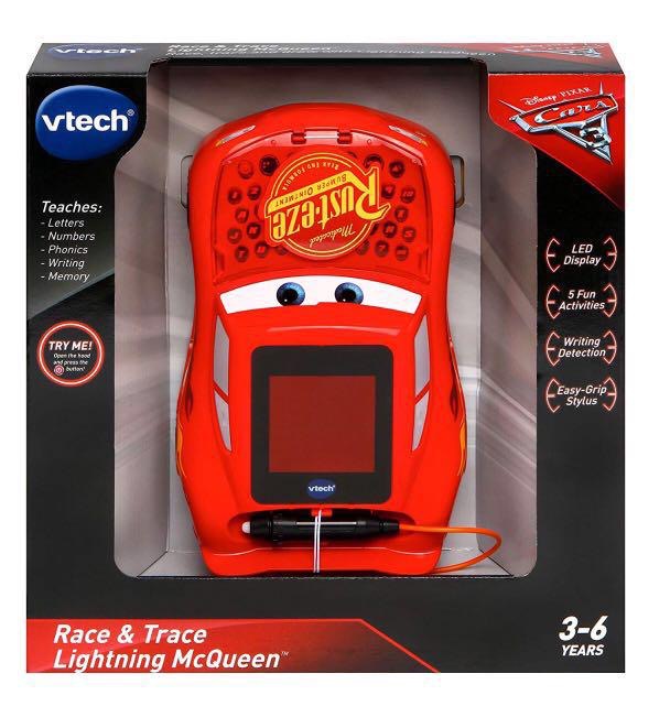 DAMAGED BOX BRAND NEW VTech Cars Race & Trace Lightning McQueen ...