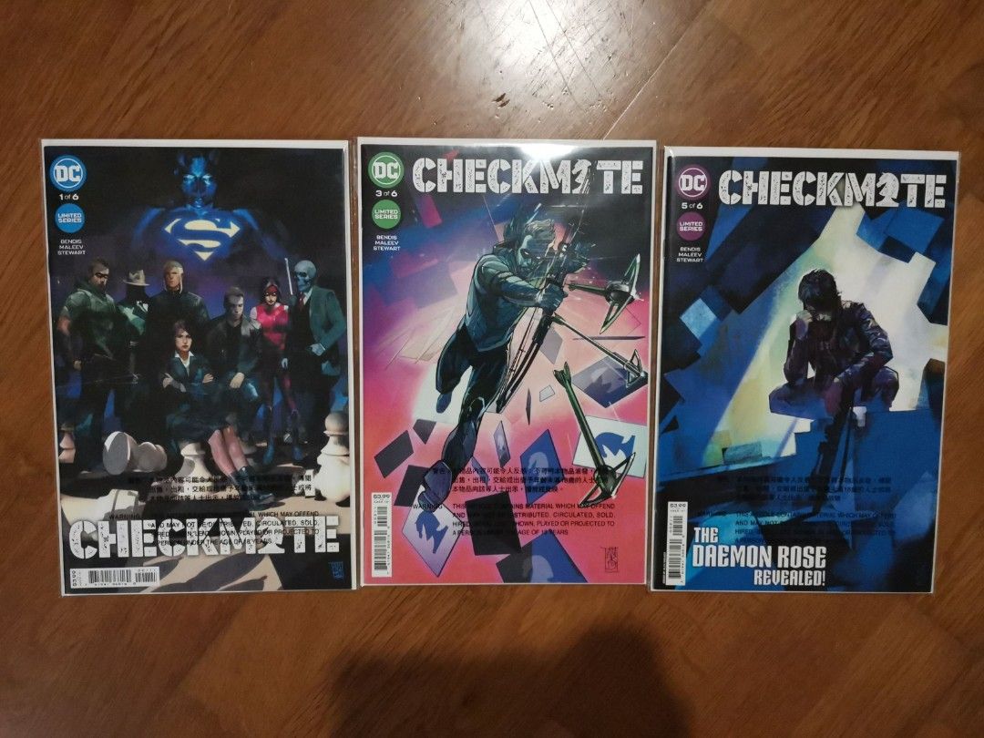 DC Comics Checkmate #1 to 6 Completed, Hobbies & Toys, Books ...