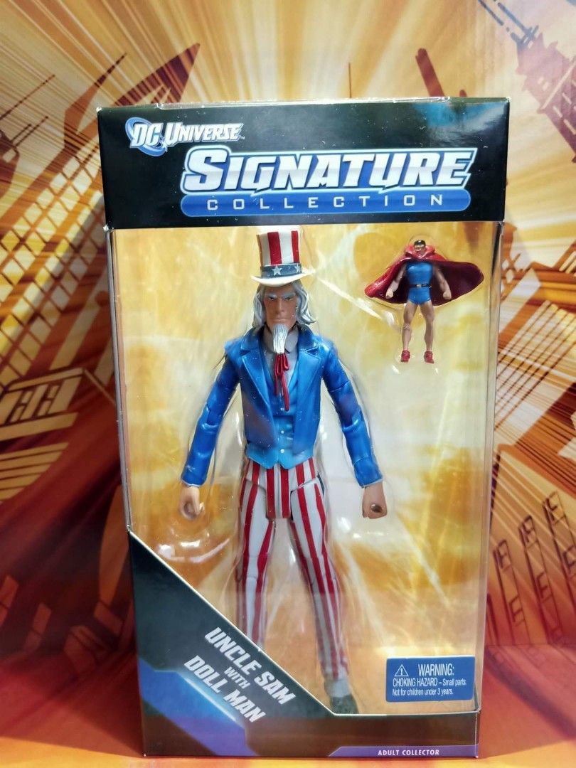 DC Signature Collections Uncle Sam, Hobbies & Toys, Toys & Games on ...