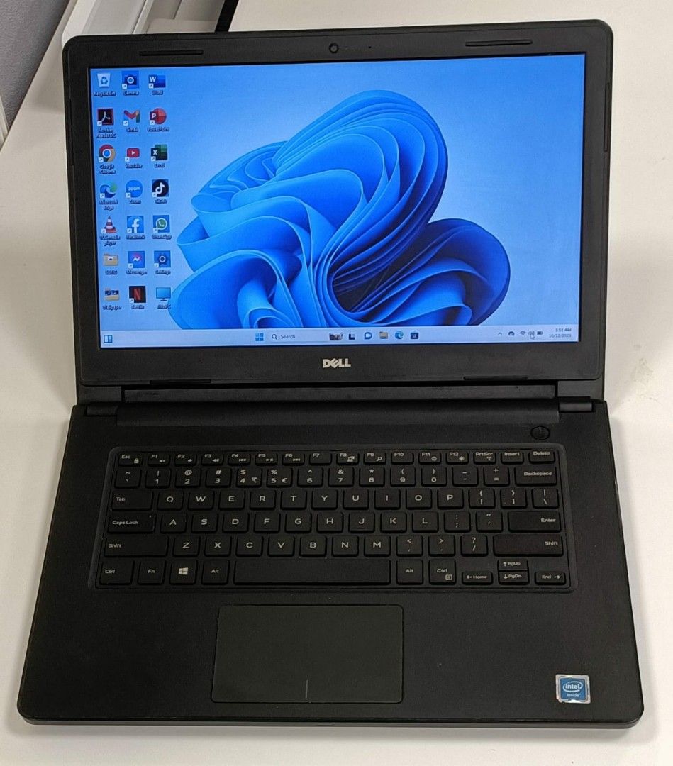 Dell Inspiron 14 Intel Celeron Ram 4GB HDD 500GB Display 14" Windows 11 Pro Battery 5hrs ...