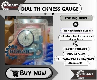 Dial Thickness Gauge, Commercial & Industrial, Construction Tools ...