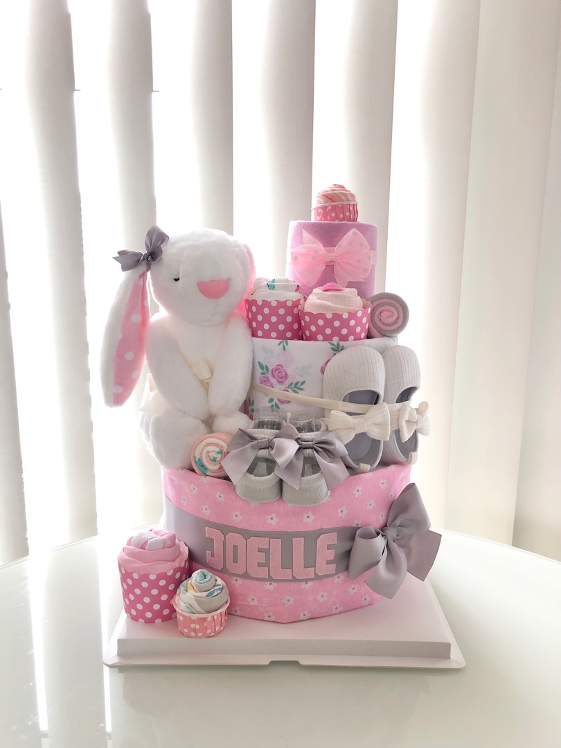Diaper Cake / baby personalised gift sets, Babies & Kids, Babies & Kids ...