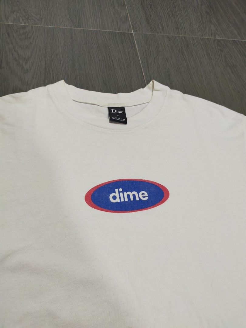 DIME BASIC LOGO, Men's Fashion, Tops & Sets, Tshirts & Polo Shirts on ...