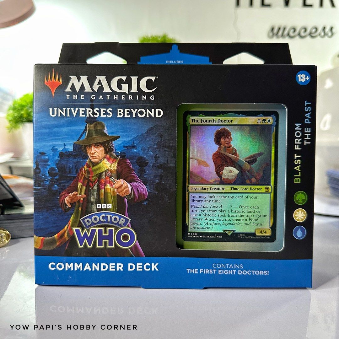 DOCTOR WHO PRECON COMMANDER DECK - MTG MAGIC THE GATHERING, Hobbies ...
