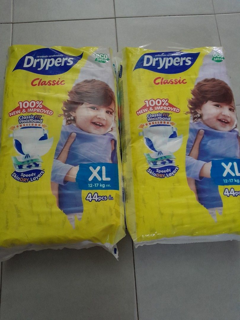 Drypers classic, Babies & Kids, Bathing & Changing, Diapers & Baby ...