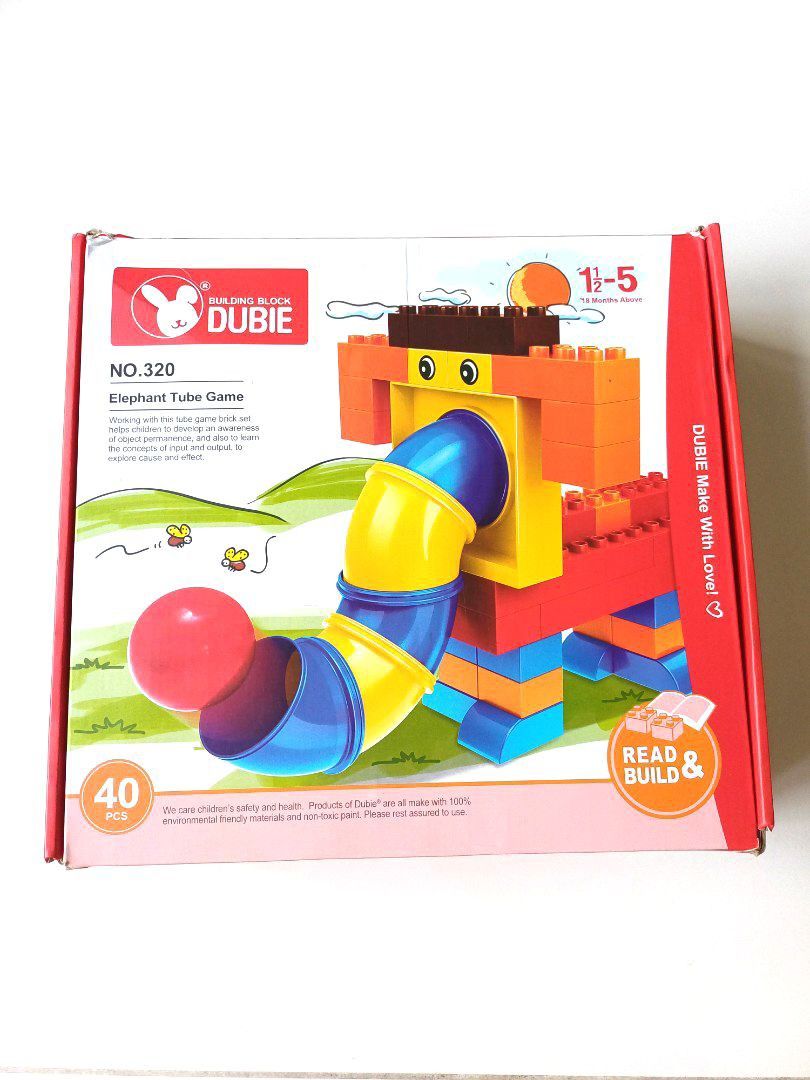 Dubie Elephant Blocks, Babies & Kids, Infant Playtime on Carousell