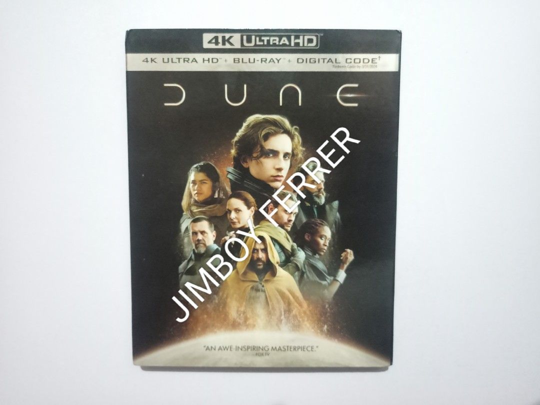 DUNE 4K + BLU-RAY, Hobbies & Toys, Music & Media, CDs & DVDs on Carousell
