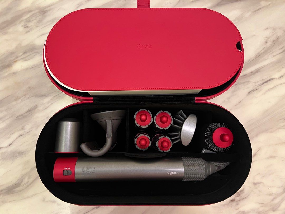 Dyson Airwrap HS01 紅色特別版 full set, 美容＆個人護理, 健康及美容 - 頭髮護理 - Carousell