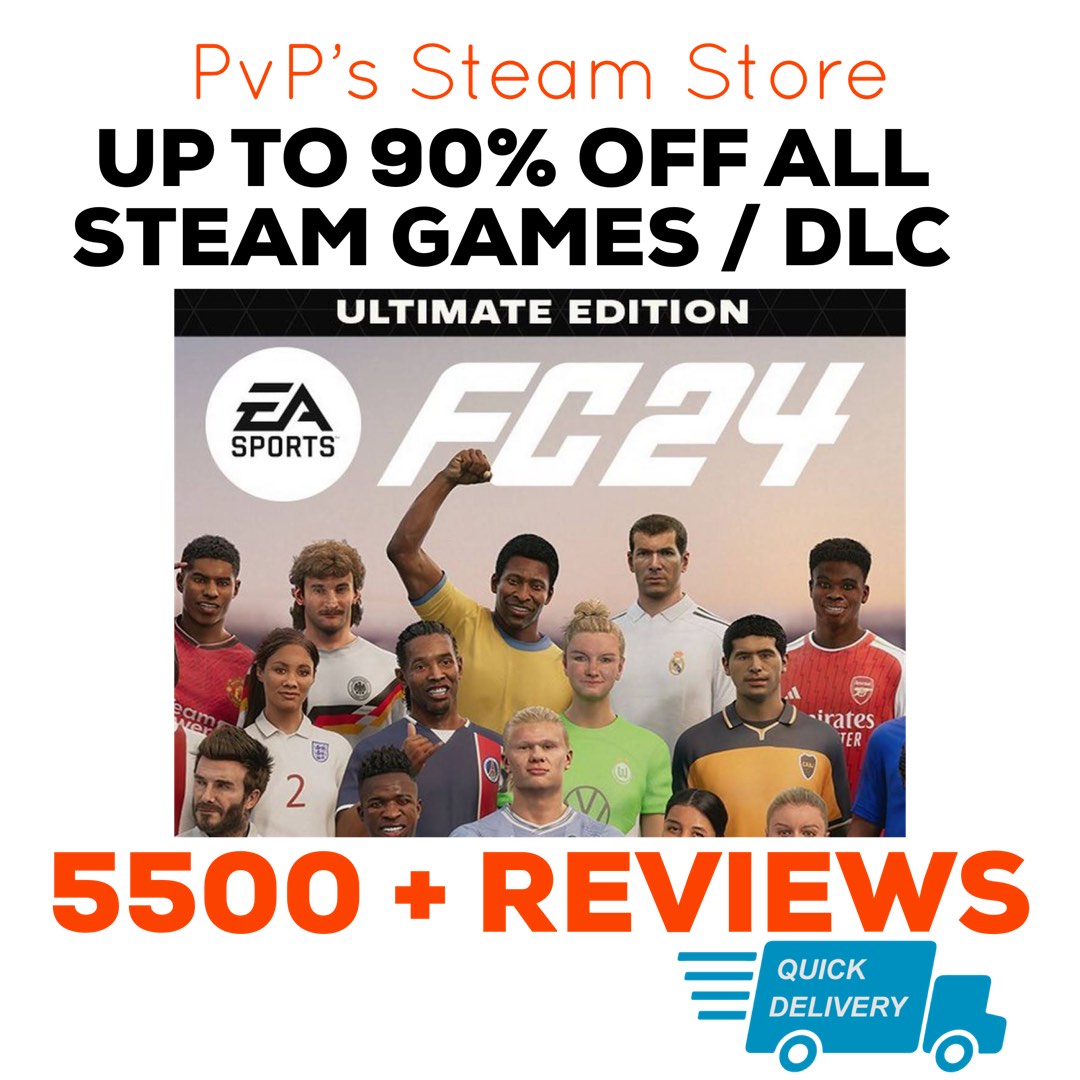 EA FC 24 Ultimate Edition [Steam Games], Video Gaming, Video Games ...