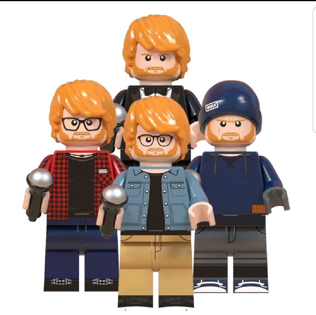 Ed sheeran minifigure / ed sheeran merch / ed sheeran fan merch / ed ...